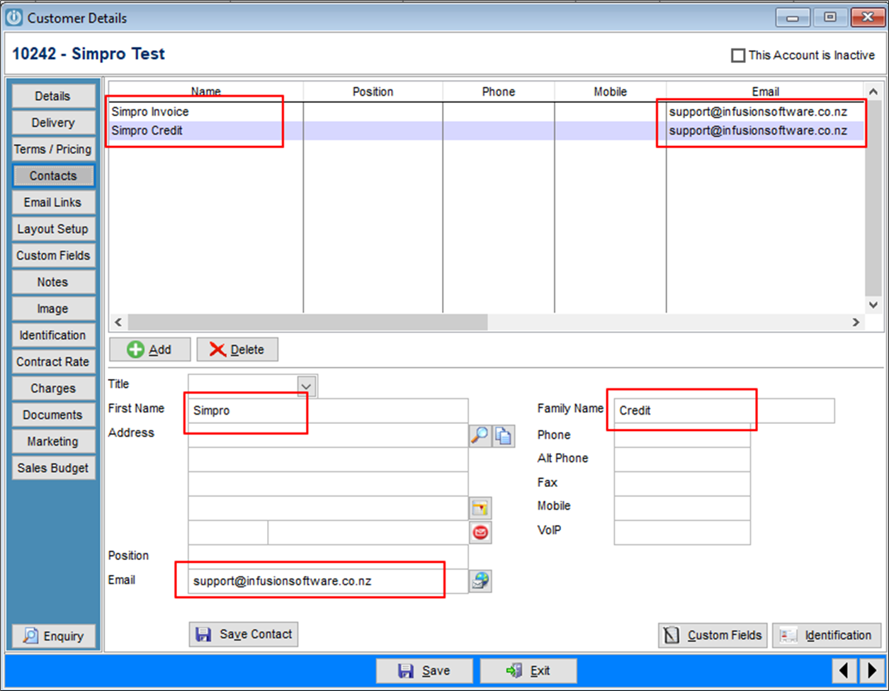 Integration with Simpro and Fergus – Infusion Business Software