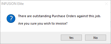 Can I Invoice a Job With Outstanding Purchase Orders? – Infusion ...