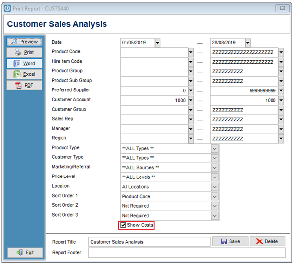 What Have I Sold My Customer? – Infusion Business Software