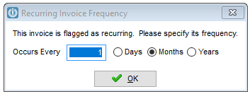 Recurring Invoices – Infusion Business Software