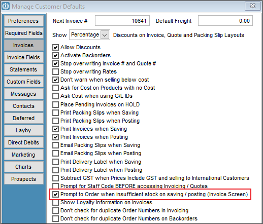 Prompt to Order Products When Insufficient Stock is Available ...