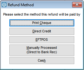 To Refund a Customer using Integrated EFTPOS – Infusion Business Software