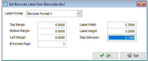Label Printer Settings for ZDesigner – Infusion Business Software