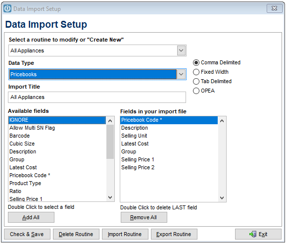 Importing Data from the Admin / Import Data Menu – Infusion Business ...