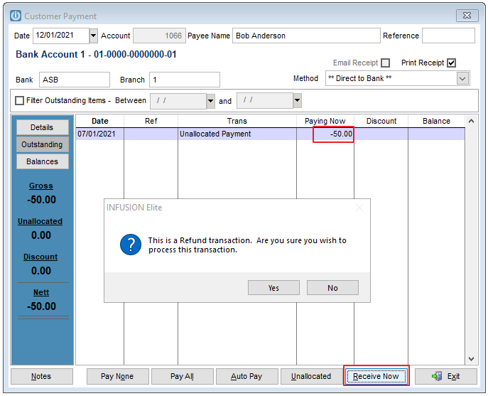 How Do I Refund a Payment to a Customer? – Infusion Business Software