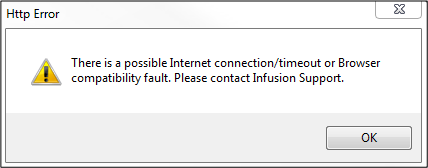 Digital Import Invoice Connection Issue – Infusion Business Software