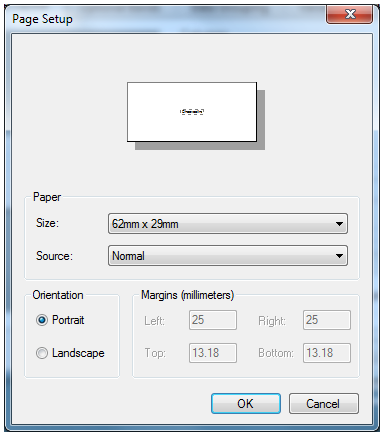 Label Printer Settings Brother QL-500 – Infusion Business Software