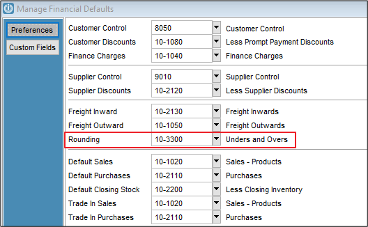 How Do I Activate Rounding? – Infusion Business Software